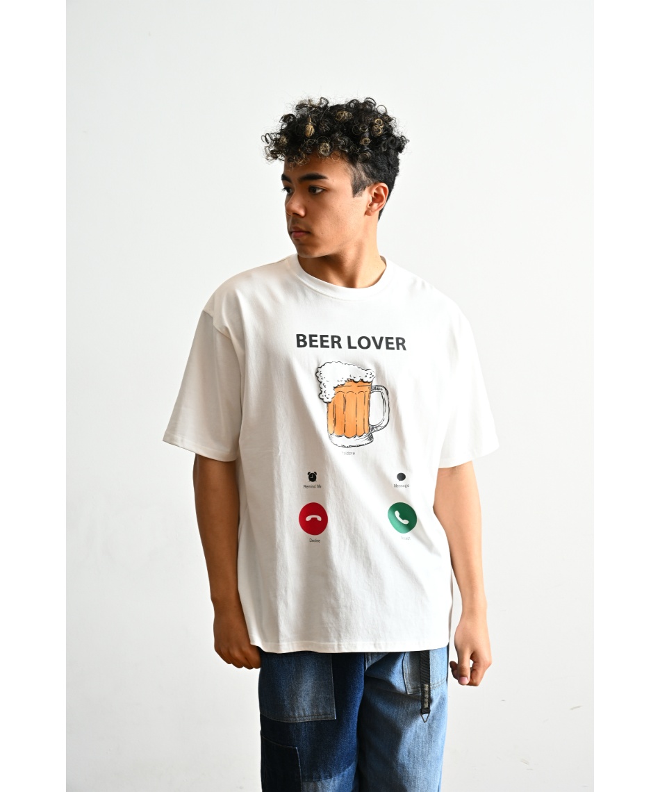 YOIDORE Tシャツ 半袖 Beer Incoming call TEE 824240 | スポーツ用品ならヒマラヤオンラインストア【公式】