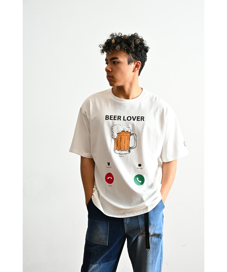 YOIDORE Tシャツ 半袖 Beer Incoming call TEE 824240 | スポーツ用品ならヒマラヤオンラインストア【公式】