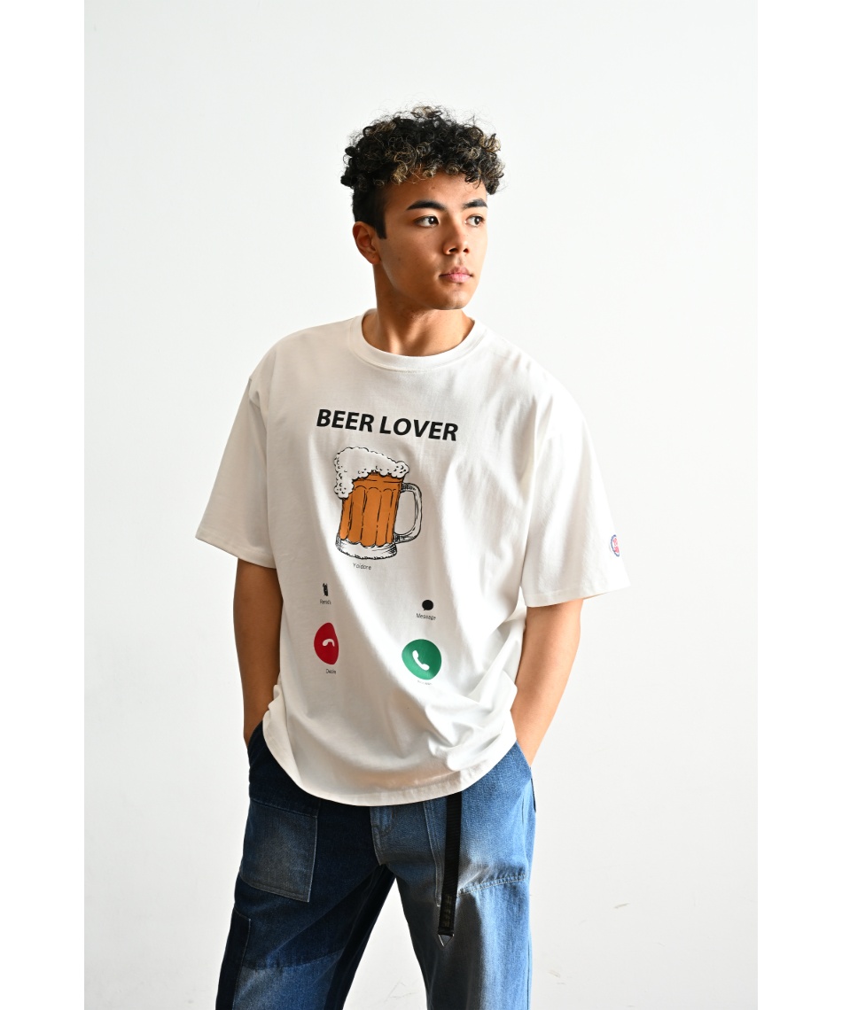 Tシャツ 半袖Beer Incoming call TEE824240 | スポーツ用品ならヒマラヤオンラインストア【公式】