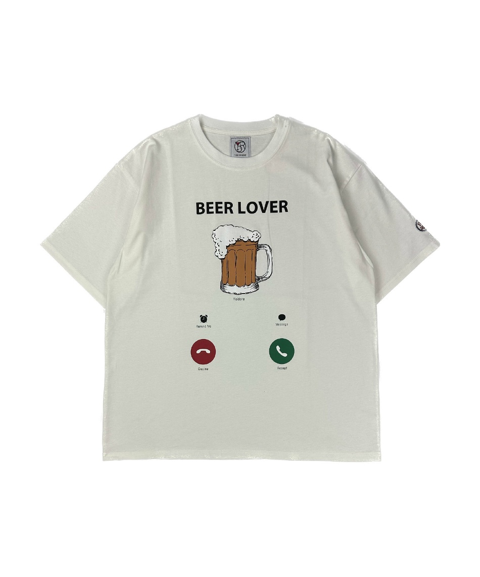 YOIDORE Tシャツ 半袖 Beer Incoming call TEE 824240 | スポーツ用品ならヒマラヤオンラインストア【公式】