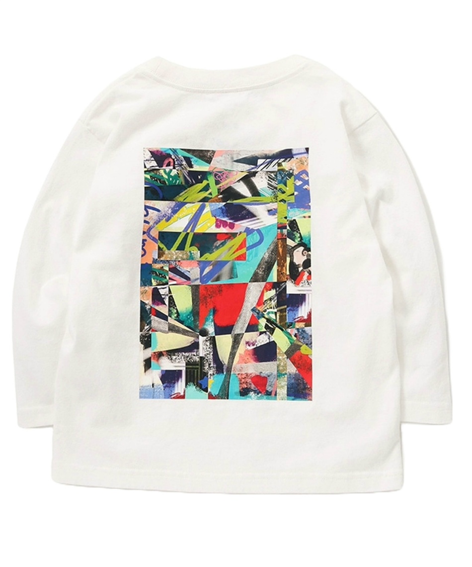 チャムス(CHUMS) Tシャツ 長袖 シンジロウタナカキッズオーバーサイズドリバースブラッシュド キッズ ロンT CH21-1346 ...