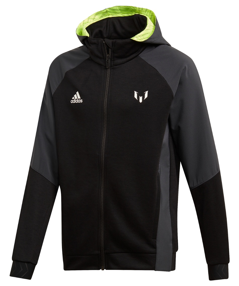 アディダス(adidas) サッカーウェア トレーニングウェア メッシ フルジップ フーディー Messi Full-Zip Hoodie ...