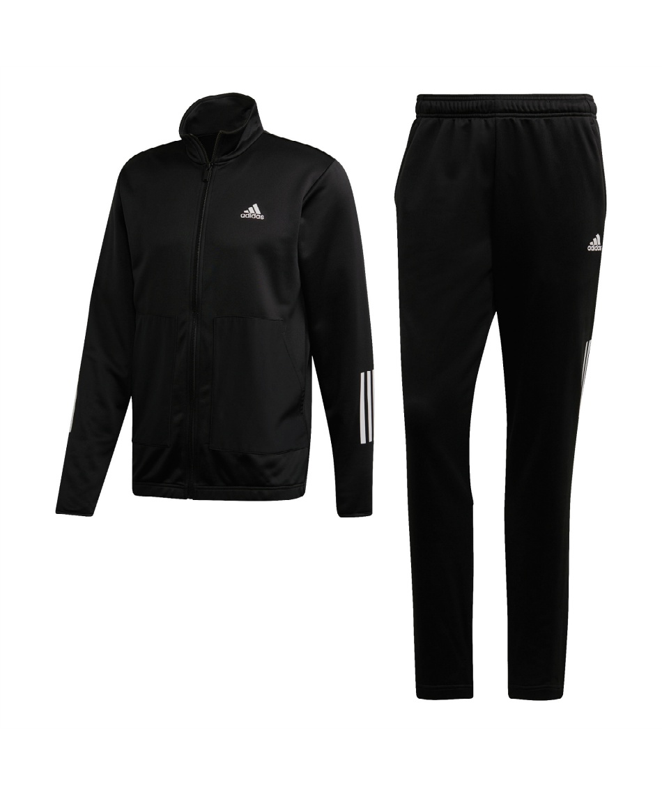 アディダス(adidas) スウェットウェア上下セット ファブリック ミックス トラックスーツ ジャージセットアップ FS4324 IPD28 ...