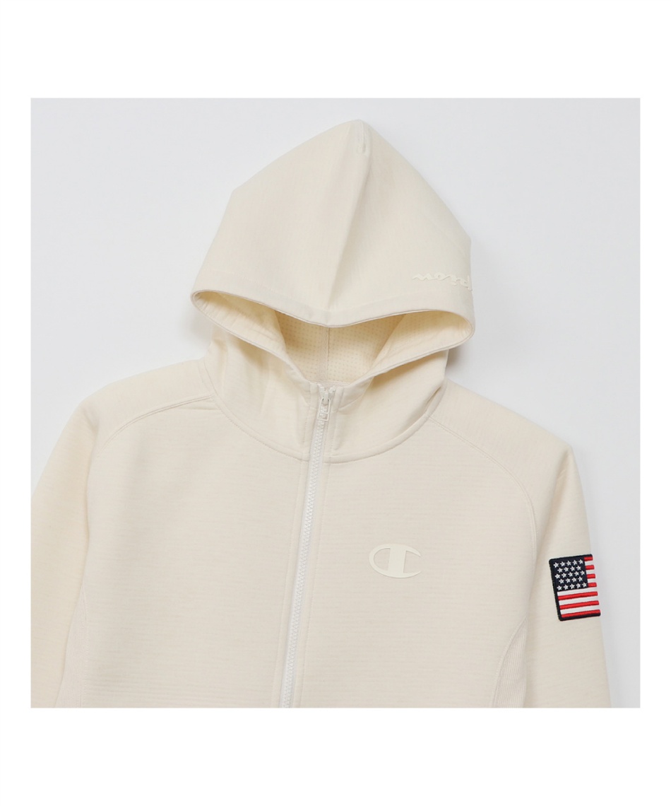 チャンピオン(Champion) ゴルフウェア スウェットジャケット Wrap-Air ラップエアー ウィメンズ ジップパーカー CW ...