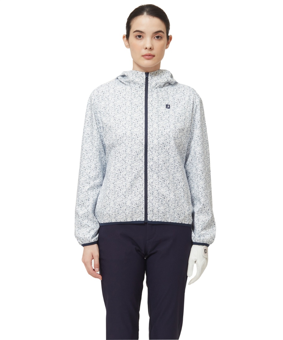 フットジョイ(FootJoy) ゴルフウェア ブルゾン スプラッタープリントウィンドフードジャケット FJW-F22-O01 【2022年秋冬 ...