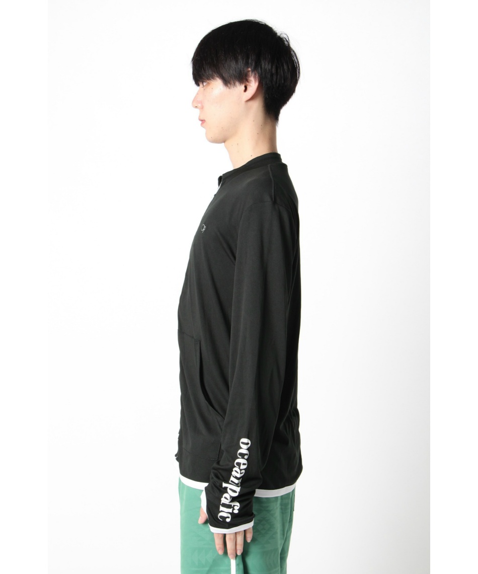 オーシャンパシフィック(Ocean Pacific) ラッシュガード 長袖 L/S UVジップアップ 513460 | スポーツ用品なら ...