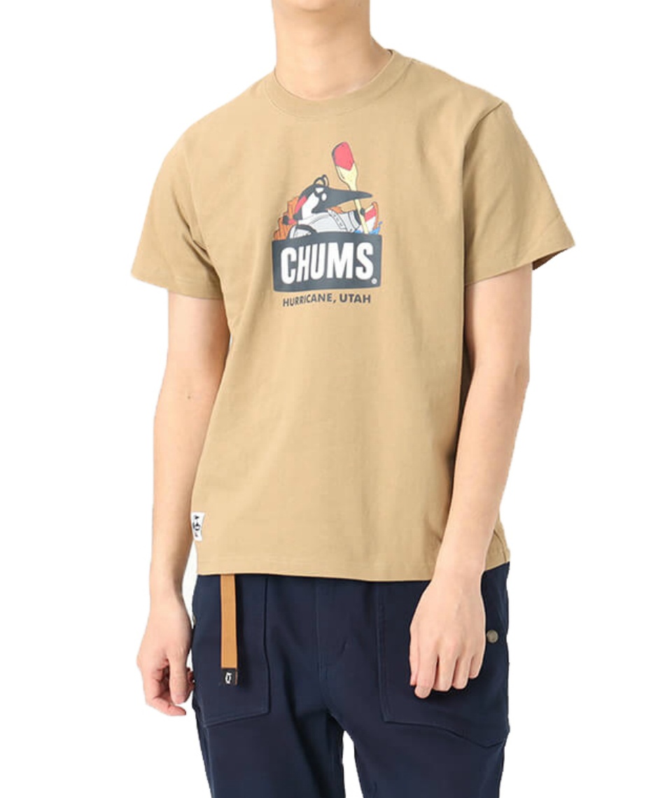 チャムス(CHUMS) Tシャツ 半袖 リバーガイドブービーTシャツ River Guide Booby T-Shirt CH01-2158 Beige | スポーツ用品ならヒマラヤオンライン ...