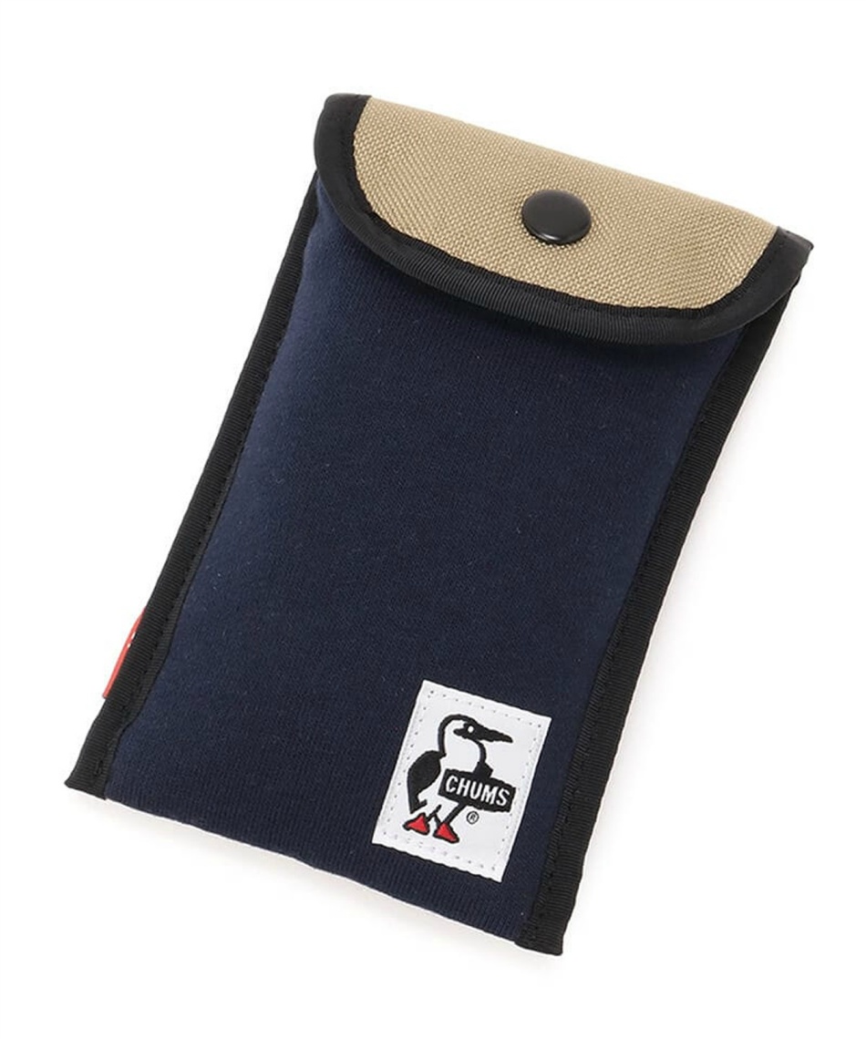 チャムス(CHUMS) ツールケース ロングスナップケーススウェットナイロン CH60-3462 NAVY/BEIGE | スポーツ用品ならヒマラヤオンラインストア【公式】