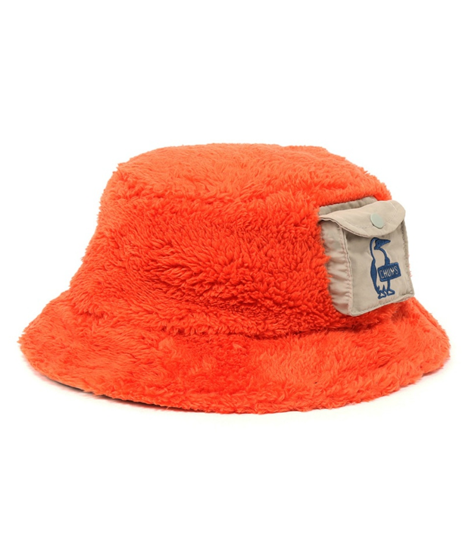 チャムス(CHUMS) ハット キッズエルモフリースリバーシブルバケットハット Kid's Elmo Fleece Reversible ...