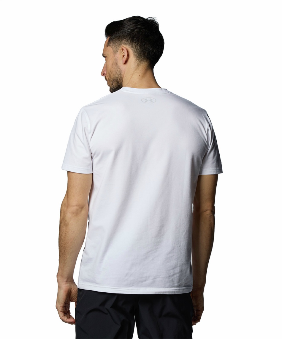 Tシャツ 半袖 UAパフォーマンスコットン ショートスリーブTシャツ 1384805-100 | スポーツ用品ならヒマラヤオンラインストア【公式】