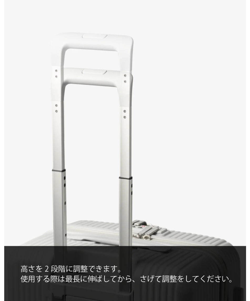 キャリーケース トップオープンポケットスーツケース 62L ミドルサイズ INV60 | スポーツ用品ならヒマラヤオンラインストア【公式】