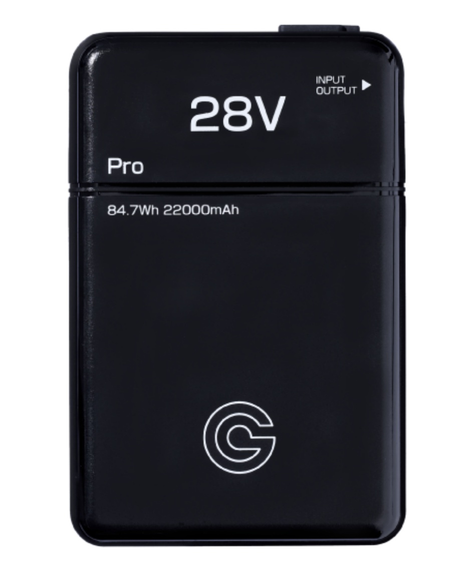 長信ジャパン 空調ウェア デバイス 28V デバイスセット pro GB428 【ご自宅配送限定】‥ | スポーツ用品ならヒマラヤオンラインストア【公式】