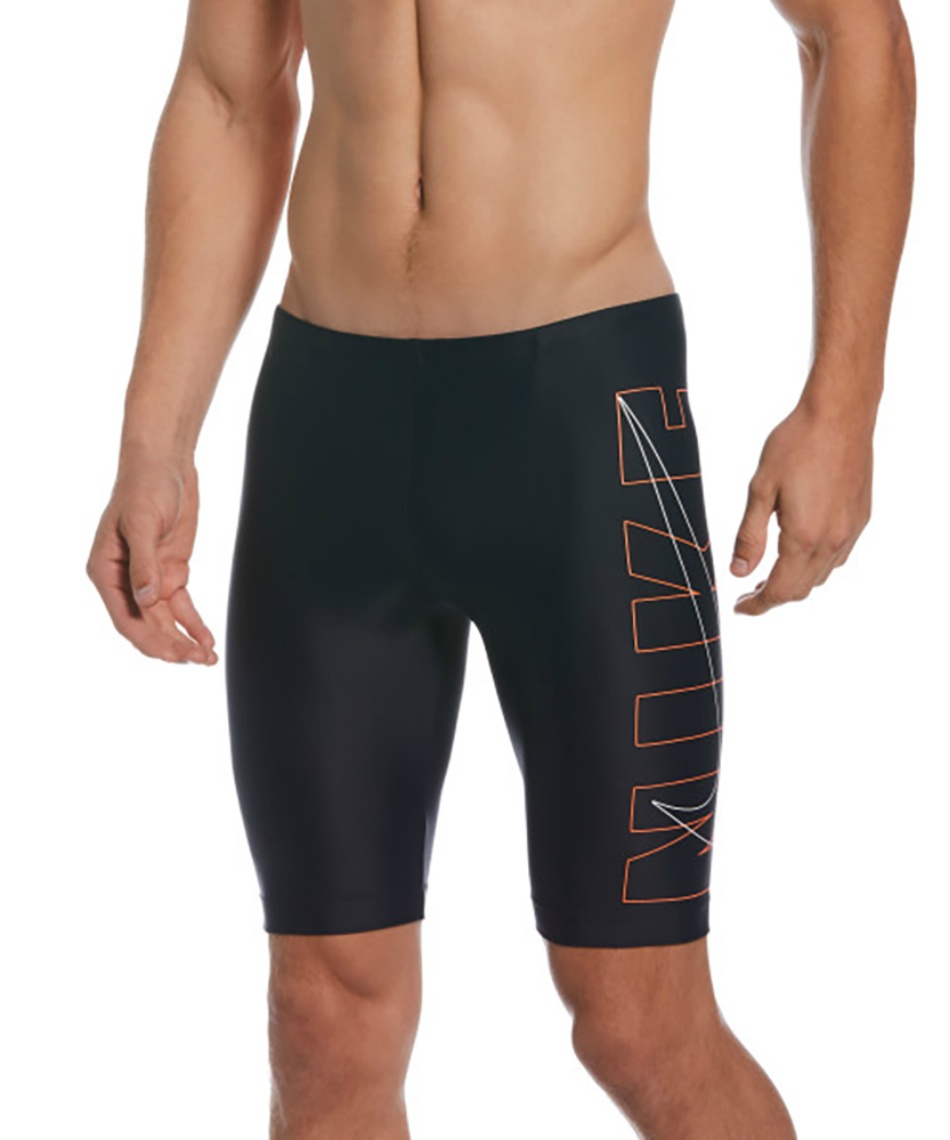 フィットネス水着 メンズ ロングスパッツ 成形インナー付きロゴ 2992040-019 | スポーツ用品ならヒマラヤオンラインストア【公式】