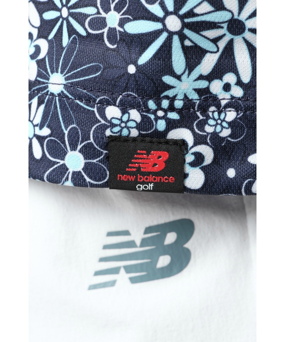 ニューバランス(new balance) ゴルフウェア ポロシャツ 半袖 フラワープリント 半袖 カラーシャツ 012-2168014 ...