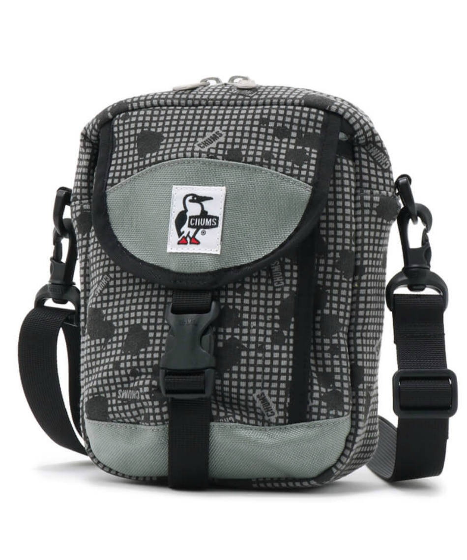 チャムス(CHUMS) ショルダーバッグ ミニショルダースウェットナイロン Mini Shoulder Sweat Nylon CH60 ...