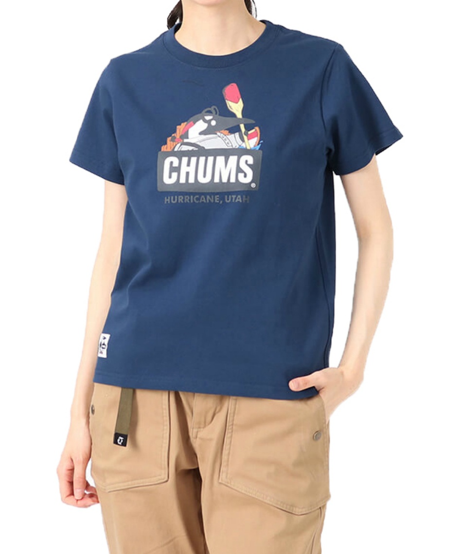 チャムス(CHUMS) Tシャツ 半袖 リバーガイドブービーTシャツ River Guide Booby T-Shirt CH01-2158 Navy | スポーツ用品ならヒマラヤオンライン ...