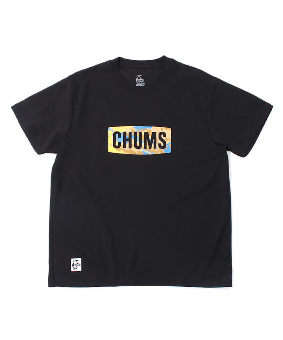 チャムス(CHUMS) Tシャツ 半袖 ジョイアートTシャツ Joy Art T-Shirt CH01-2189 Black | スポーツ用品ならヒマラヤオンラインストア【公式】