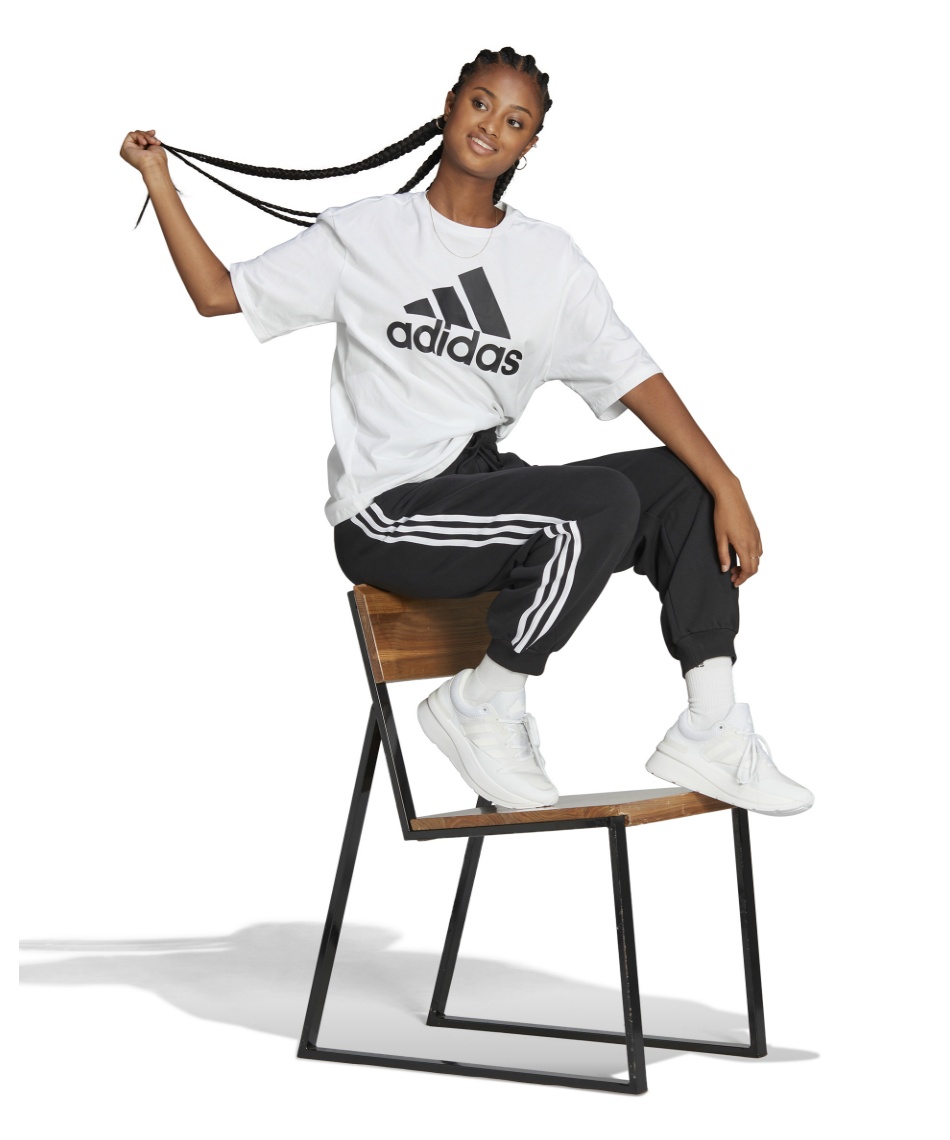 アディダス(adidas) スウェットパンツ エッセンシャルズ スリーストライプス フレンチテリー ルーズフィット ジョガー HA4375 ...