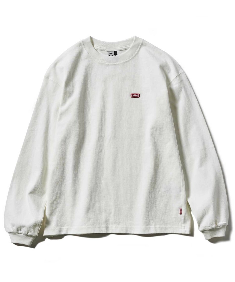 長袖シャツ HIMARAYACHUMS Batch Logo L/S T-Shirt CH01-2324 White | スポーツ用品ならヒマラヤオンラインストア【公式】