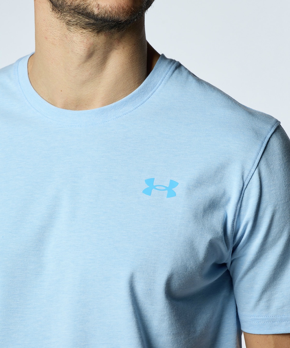 Tシャツ 半袖 UAパフォーマンスコットン ショートスリーブTシャツ 1384805-475 | スポーツ用品ならヒマラヤオンラインストア【公式】