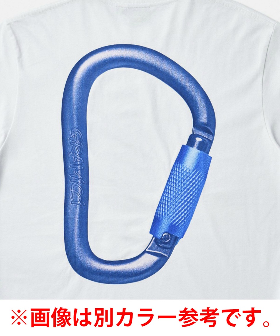 グラミチ(Gramicci) Tシャツ 半袖 CARABINER TEE カラビナTシャツ G4SU-T074 PURPLE PIGMENT | スポーツ用品ならヒマラヤオンラインストア【公式】