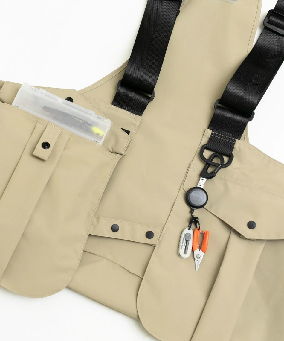 キウ(KiU) レインジャケット フィッシング ライト ベスト K401 911 | スポーツ用品ならヒマラヤオンラインストア【公式】