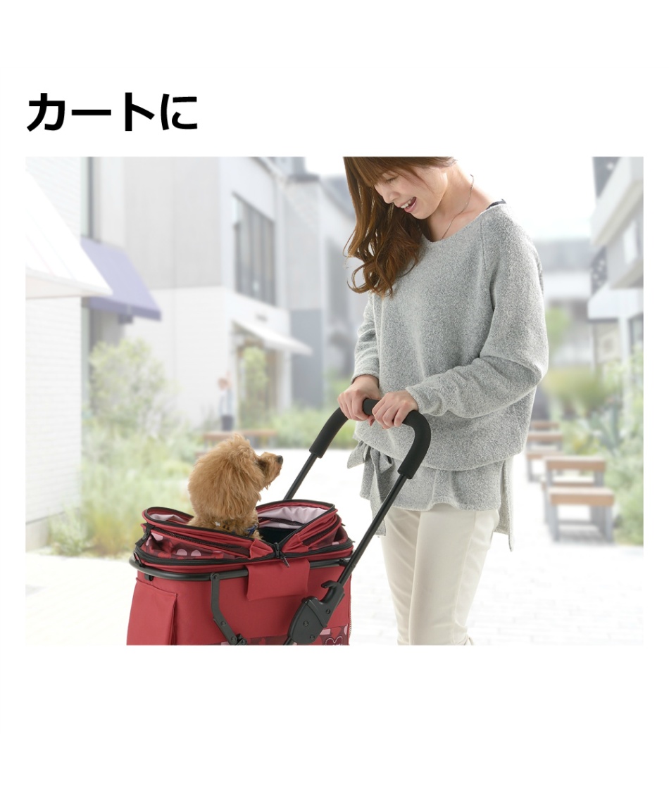 リッチェル(Richell) 動物用アクセサリー ペットカート ミニモ LP-376 【ご自宅配送限定】‥ | スポーツ用品ならヒマラヤオンラインストア【公式】
