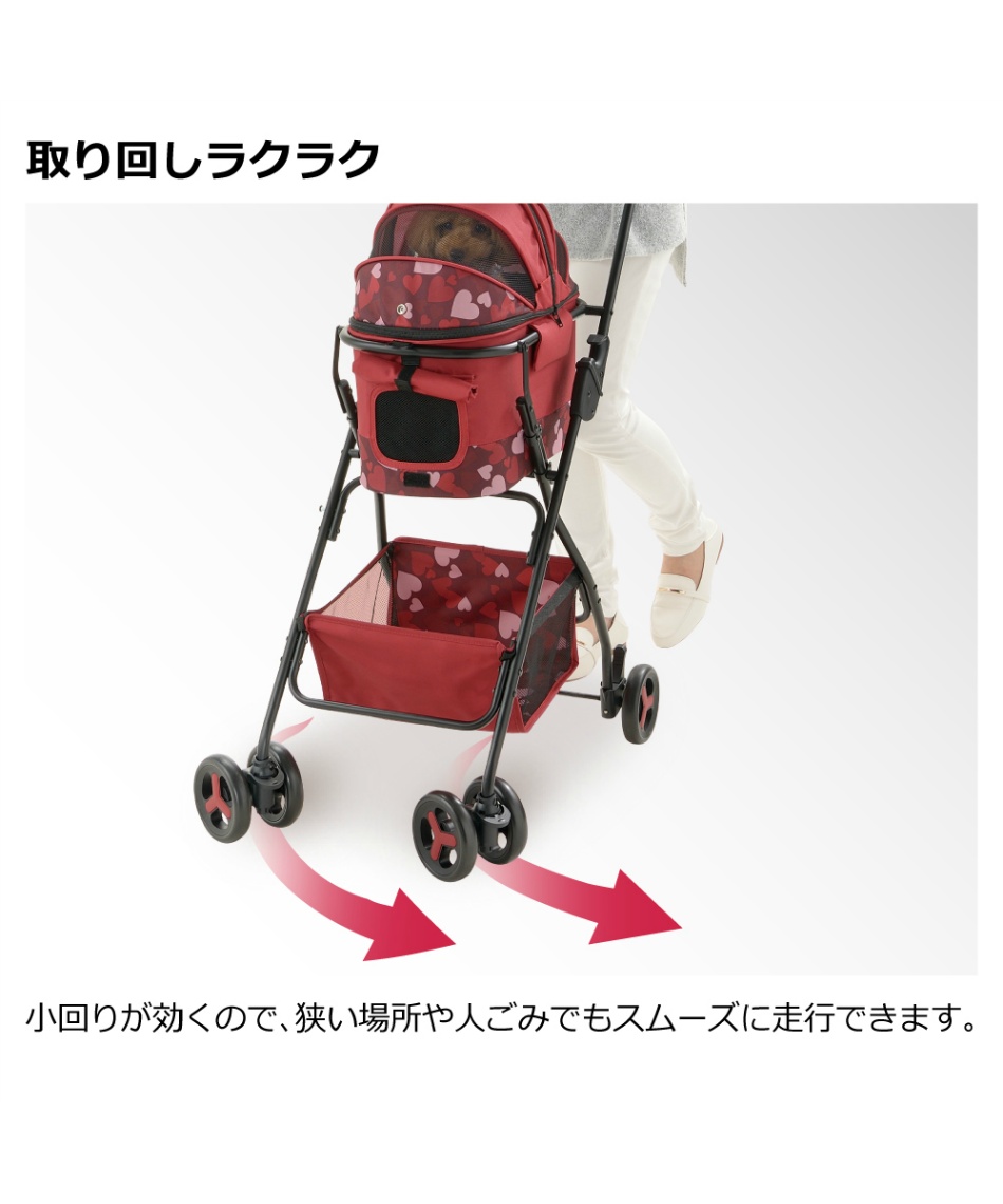 リッチェル(Richell) 動物用アクセサリー ペットカート ミニモ LP-376 【ご自宅配送限定】‥ | スポーツ用品ならヒマラヤオンラインストア【公式】