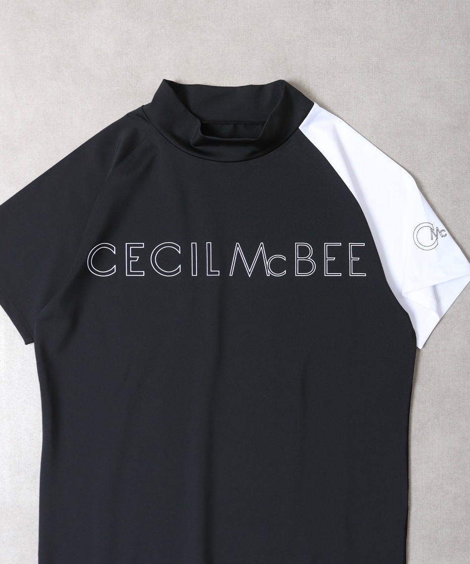 セシルマクビー グリーン(CECIL McBEE green) ゴルフウェア 半袖シャツ バイカラーラグランMN半袖シャツ CGS2503TE 【2024年春夏モデル】 | スポーツ用品なら ...