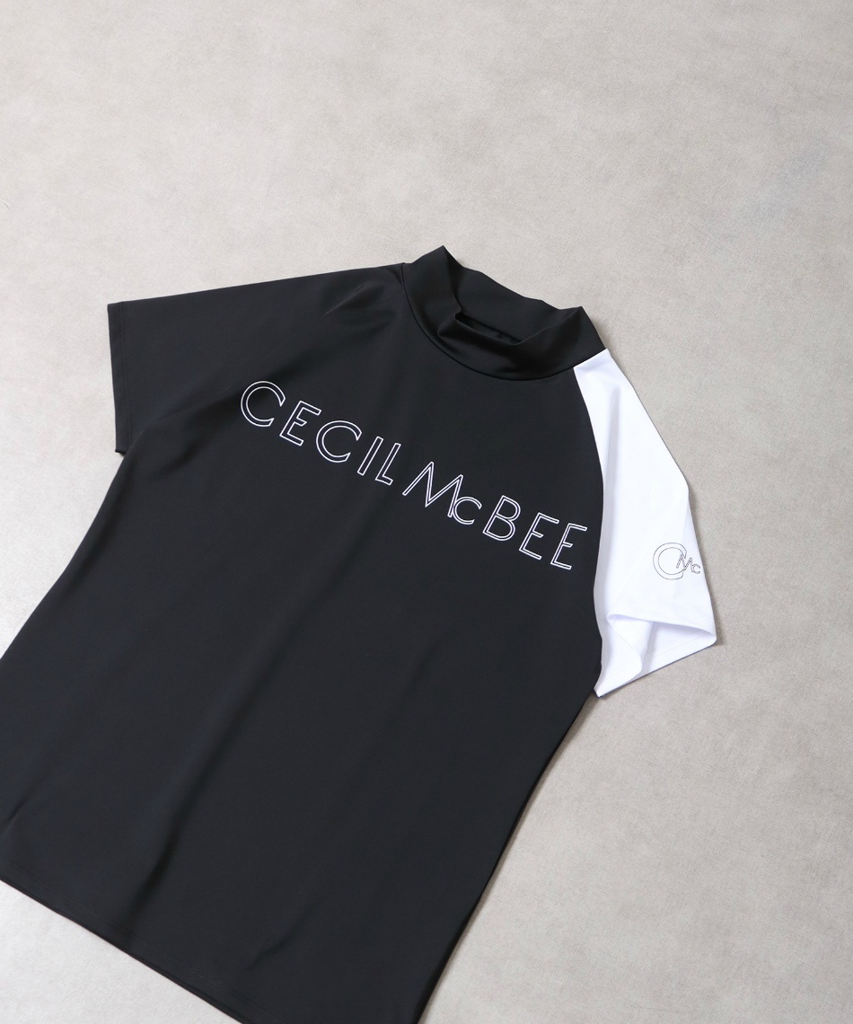 セシルマクビー グリーン(CECIL McBEE green) ゴルフウェア 半袖シャツ バイカラーラグランMN半袖シャツ CGS2503TE 【2024年春夏モデル】 | スポーツ用品なら ...