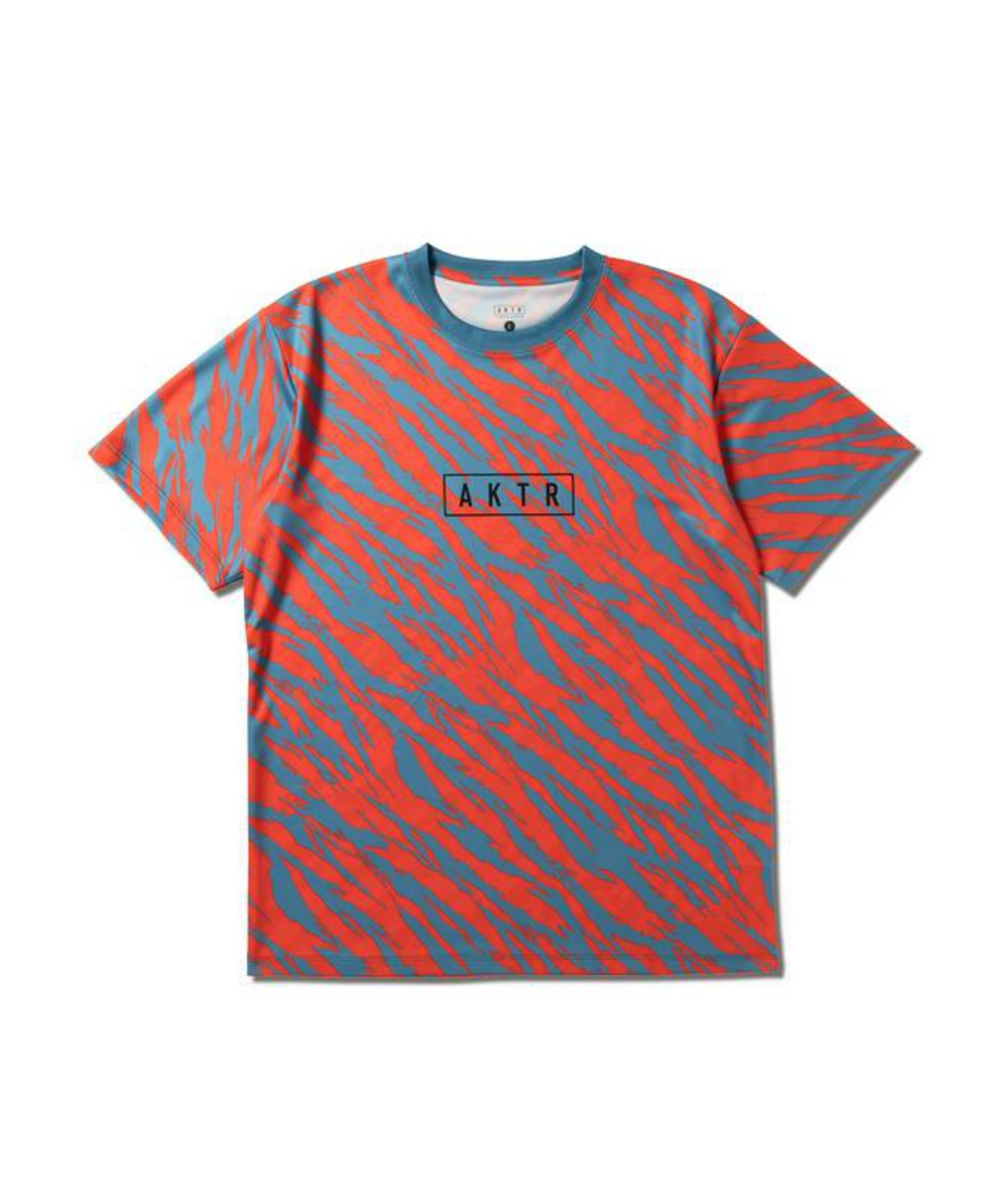 アクター(AKTR) バスケットボールウェア 半袖シャツ BEAST CAMO AKTR LOGO SPORTS TEE 224-015005 ...