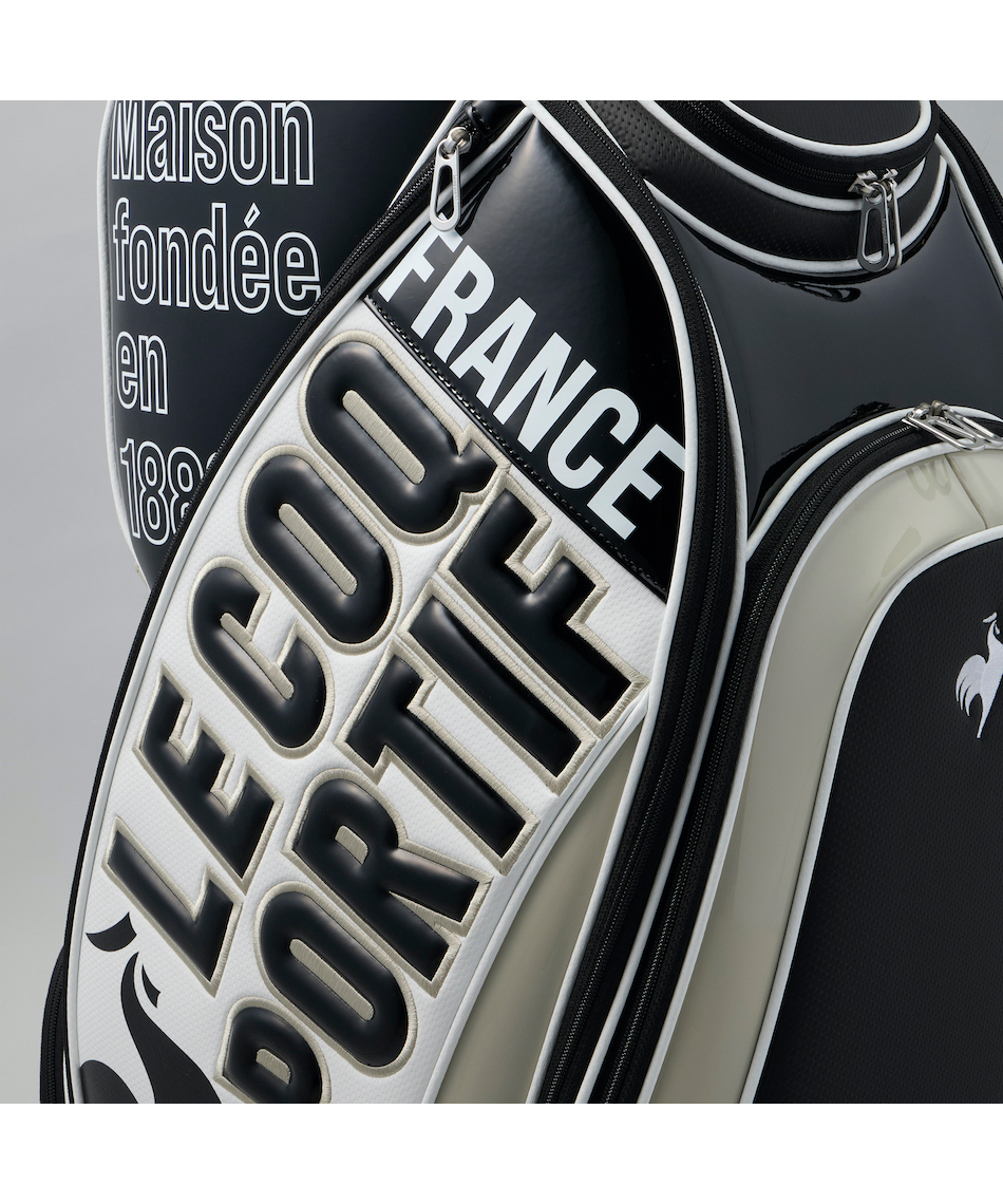 ルコックスポルティフ(le coq sportif) キャディバッグ グラフィックデザイン 大口径キャディバッグ 9.5型 LG5SCB02M 【2025年モデル】 | スポーツ用品なら ...