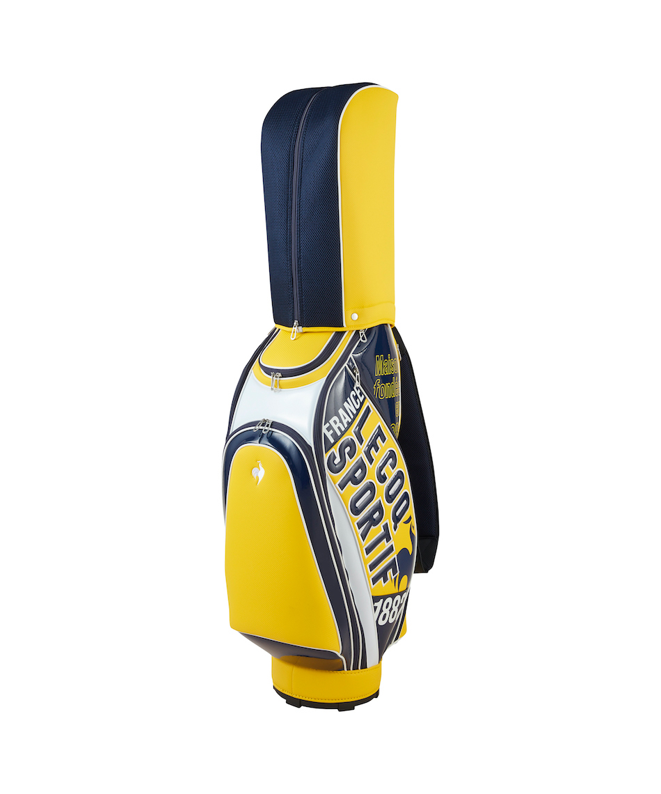 ルコックスポルティフ(le coq sportif) キャディバッグ グラフィックデザイン 大口径キャディバッグ 9.5型 LG5SCB02M 【2025年モデル】 | スポーツ用品なら ...