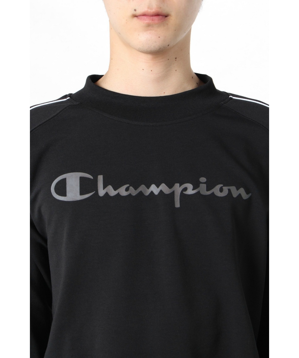 チャンピオン(Champion) ゴルフウェア 長袖シャツ ストレッチジャージー長袖モックシャツ C3-WG407 【2022年秋冬モデル ...