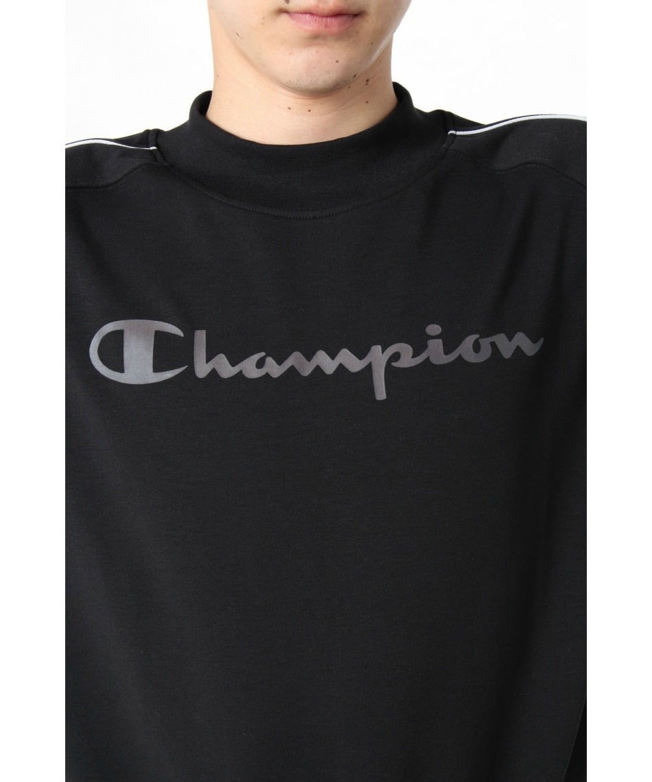 チャンピオン(Champion) ゴルフウェア 長袖シャツ ストレッチジャージー長袖モックシャツ C3-WG407 【2022年秋冬モデル ...