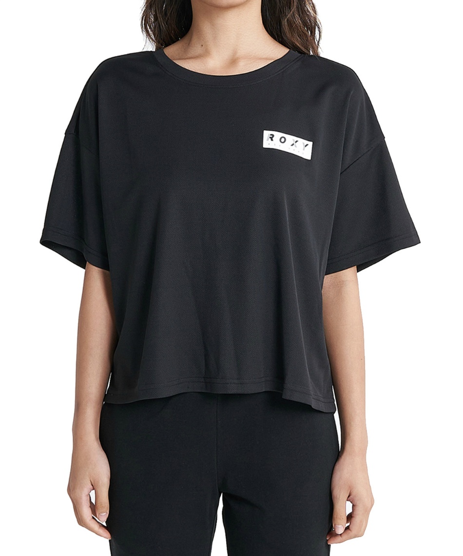 ロキシー(ROXY) Tシャツ 半袖 速乾 UVカット クロップドTシャツ UP BEAT TEE RST231545 【国内正規品】 | スポーツ用品ならヒマラヤオンラインストア【公式】