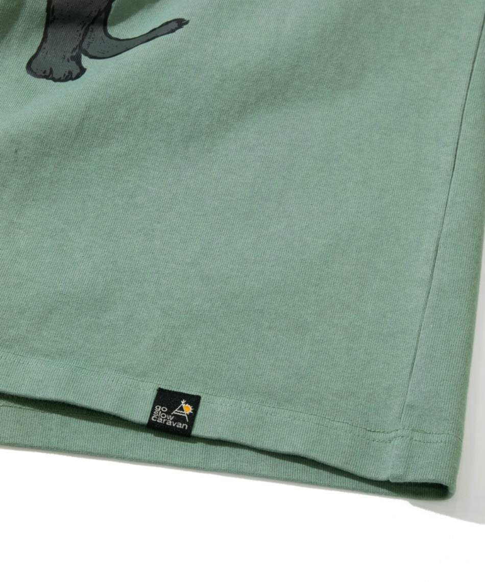 ゴースローキャラバン(Go Slow Caravan) Tシャツ 長袖 超ヘビーUSA/C たい焼き猫 ロングスリーブTEE 312805 ...