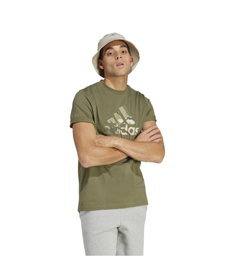 Tシャツ 半袖カモ グラフィック バッジオブスポーツ TシャツIR5830 KNC76 | スポーツ用品ならヒマラヤオンラインストア【公式】