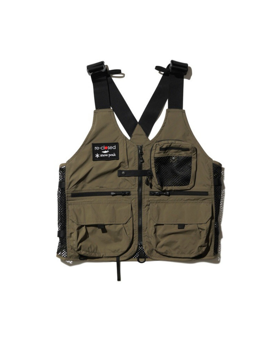 スノーピーク(snow peak) ベスト Toned Trout Camp Vest TT2410-VT02 KH | スポーツ用品なら ...