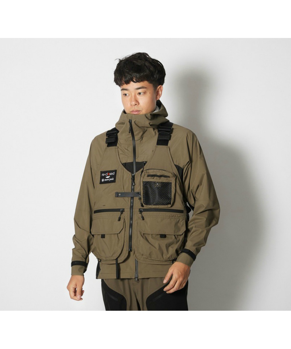 スノーピーク(snow peak) ベスト Toned Trout Camp Vest TT2410-VT02 KH | スポーツ用品なら ...