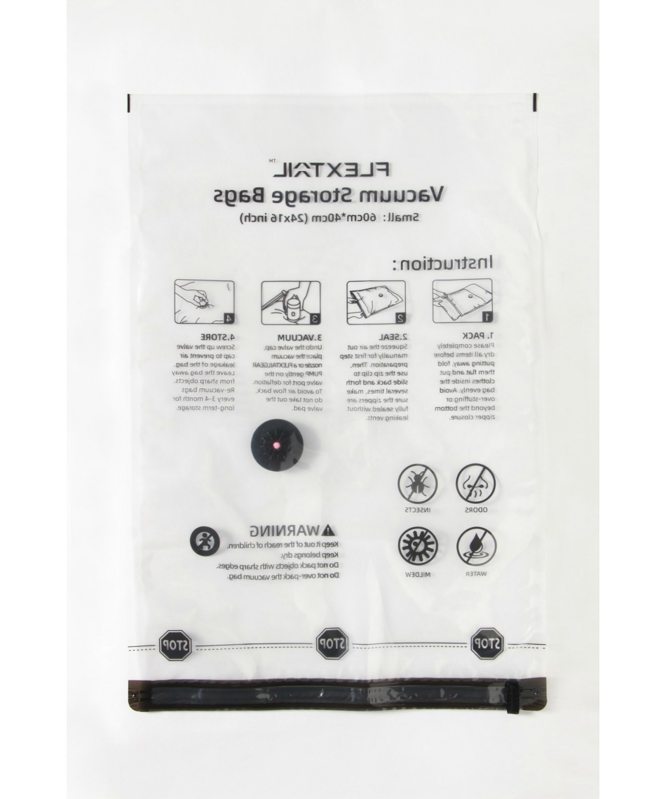 フレックステイル(FLEXTAIL) 圧縮袋 圧縮収納袋 Sサイズ 4枚セット 130394 | スポーツ用品ならヒマラヤオンラインストア【公式】