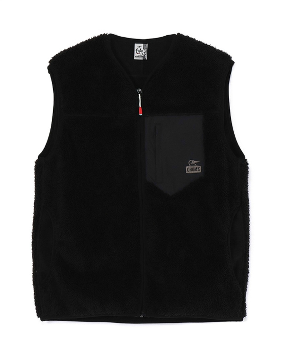 チャムス(CHUMS) フリース ジャケット ボンディングフリースノーカラーベスト ベスト フリース CH04-1433 | スポーツ用品なら ...