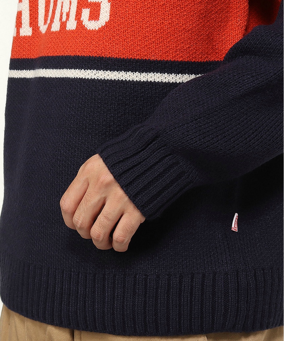 チャムス(CHUMS) スウェット トレーナー College Knit Crew Top カレッジニットクルートップ CH02-1219 | スポーツ用品ならヒマラヤオンラインストア【公式】