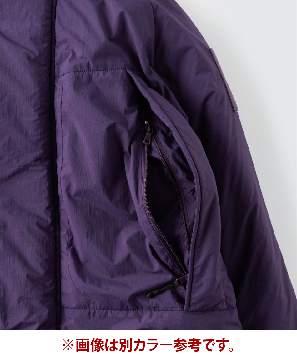 ワイルドシングス(WILDTHINGS) 中綿ジャケット モンスターパーカー MONSTER PARKA WT242-01 BLACK ...