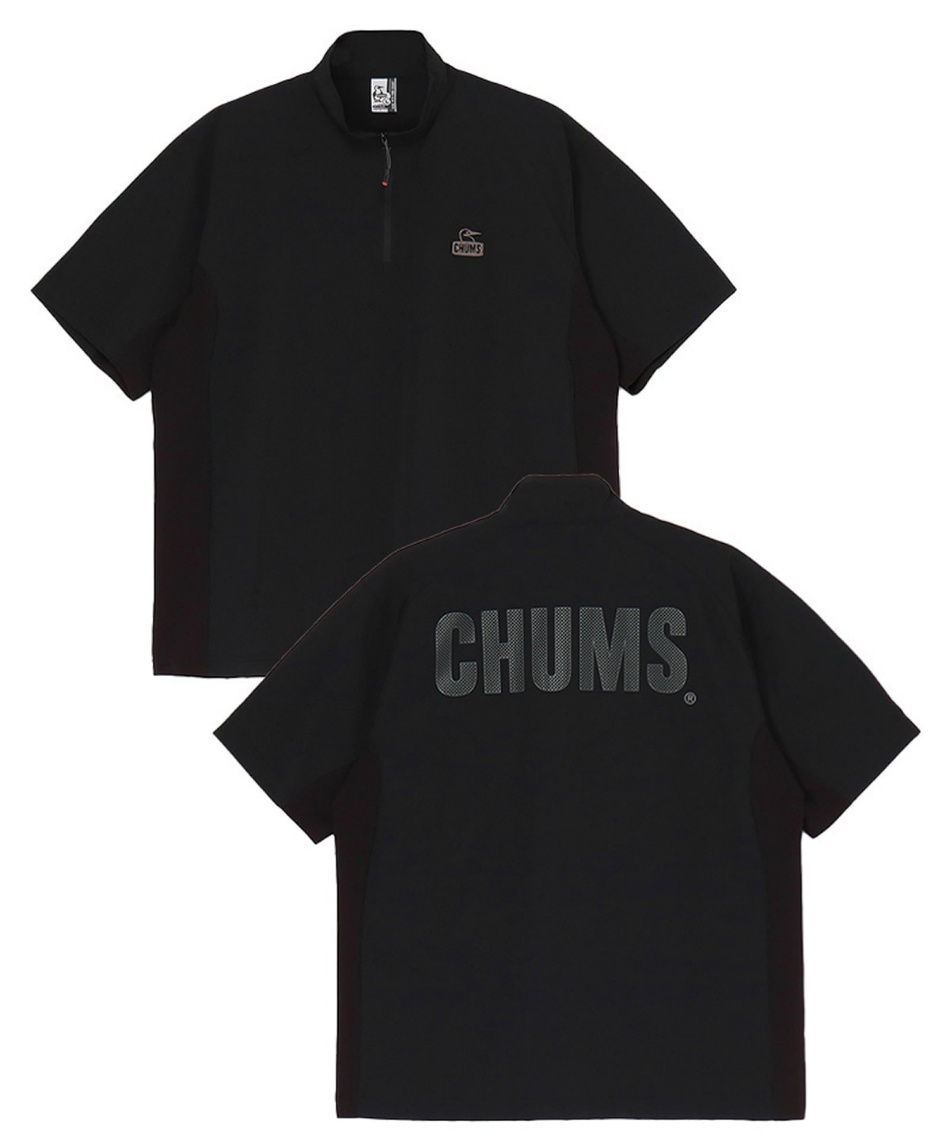 チャムス(CHUMS) 半袖シャツ エアトレイルストレッチチャムスハーフジップトップ CH01-2502 | スポーツ用品ならヒマラヤオンラインストア【公式】