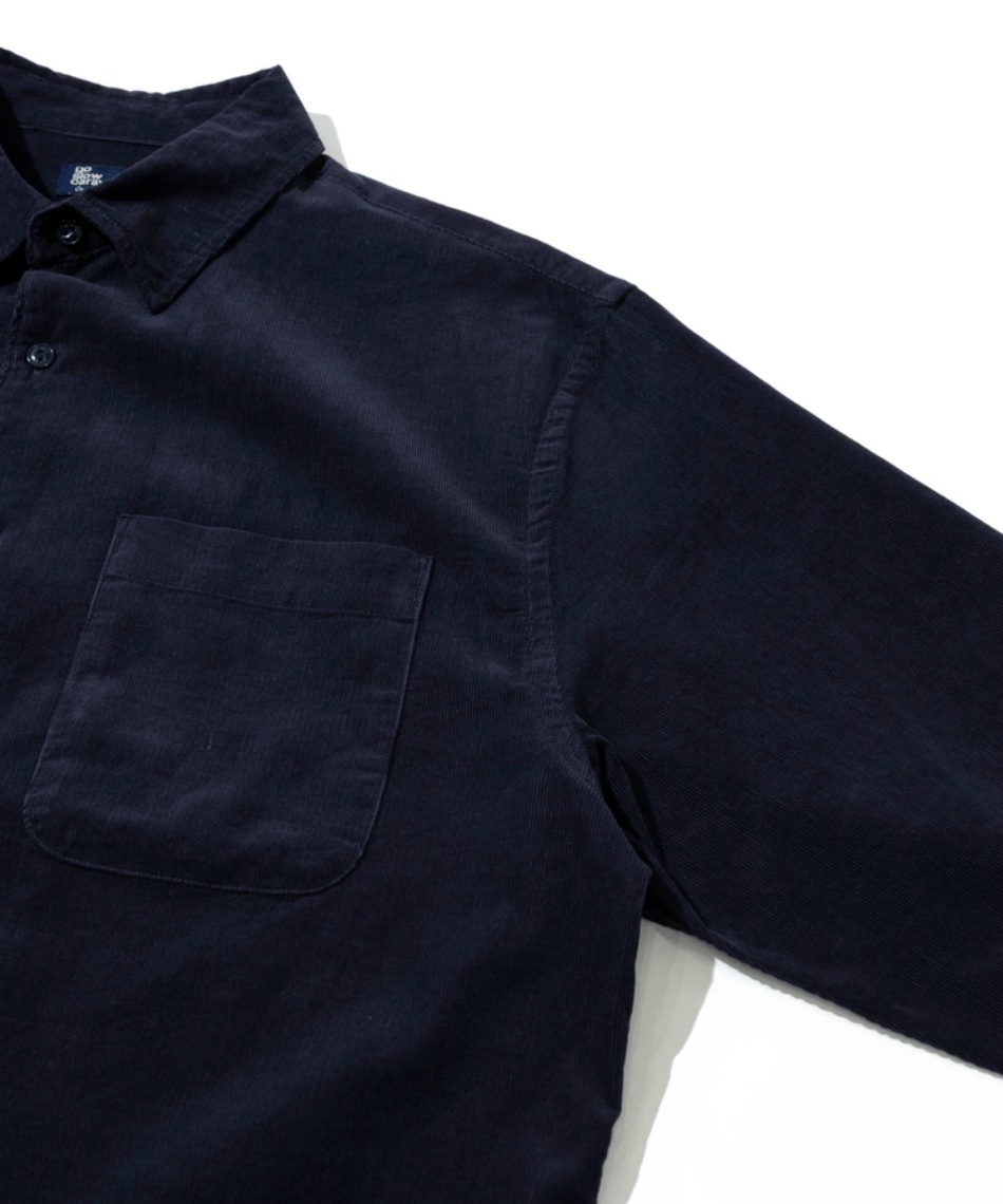 ゴースローキャラバン(Go Slow Caravan) 長袖シャツ コーデュロイ