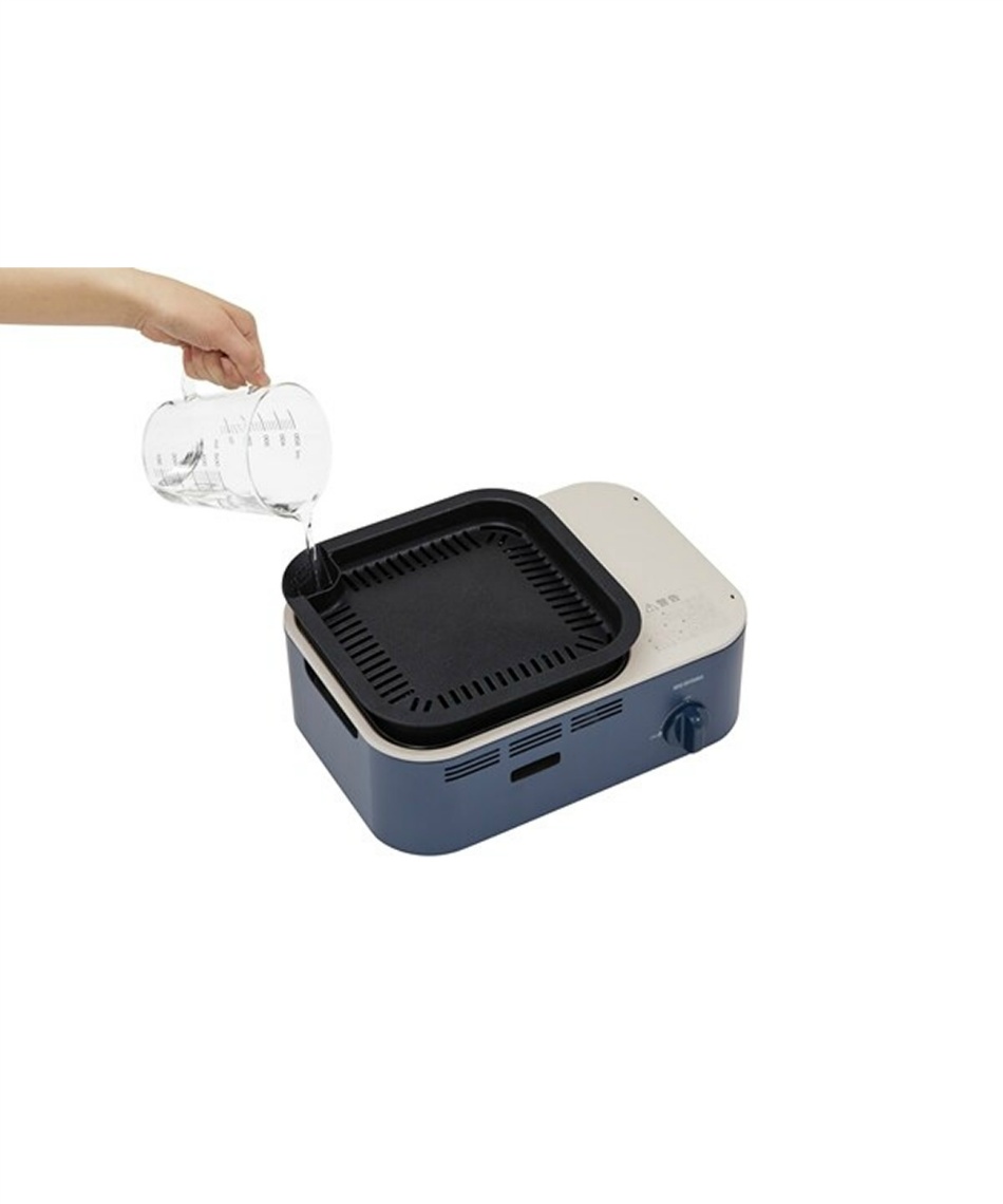 【メーカー直送】 アイリスオーヤマ(IRIS OHYAMA) カセットコンロ 減煙焼肉カセットコンロ IGC-GY1-A 【ご自宅配送限定 ...
