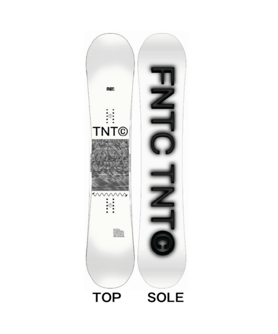 エフエヌティーシー(FNTC) スノーボード 2点セット ボード+ビンディング TNT C+FX ONE LYT グラトリ ジブ オール ...