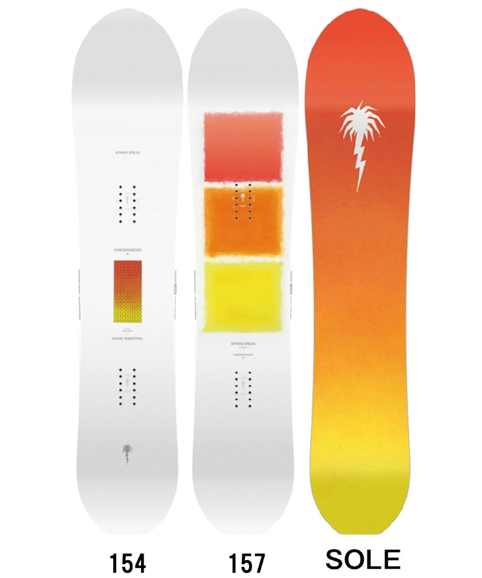【予約】スノーボード 板 スプリングブレイクパウダーレーサー SPRING BREAK POWDER RACERS 【24-25 2024 ...
