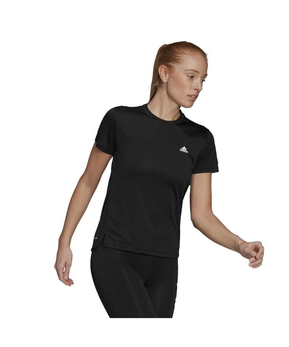 アディダス(adidas) 半袖Tシャツ ハーフパンツ セット エアロレディ デザインド 2ムーブTシャツ+ショーツ GL3788 28838 ...